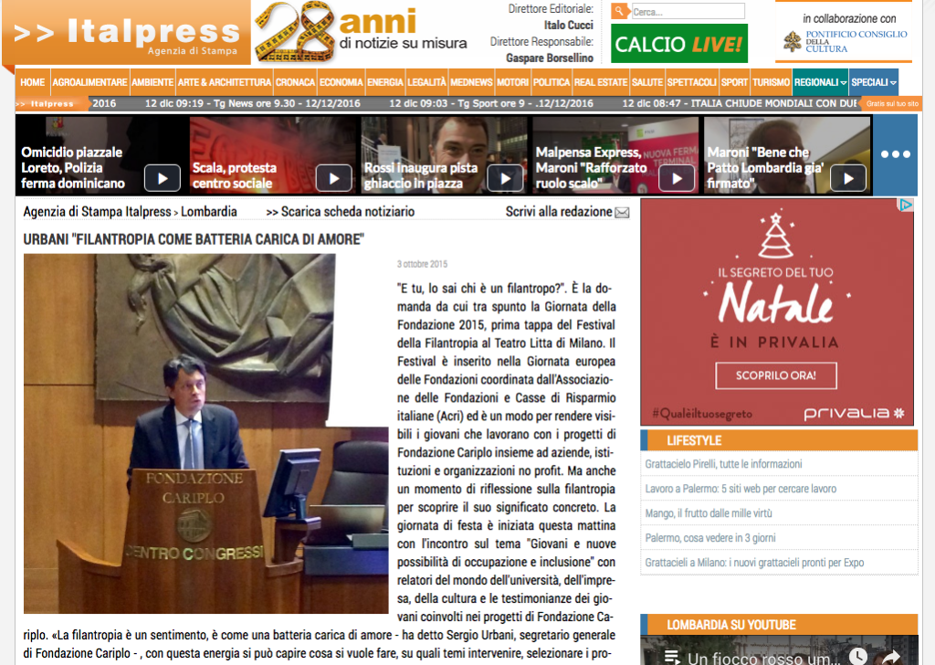 italpress-filantropia - InVento Innovation Lab - Blog